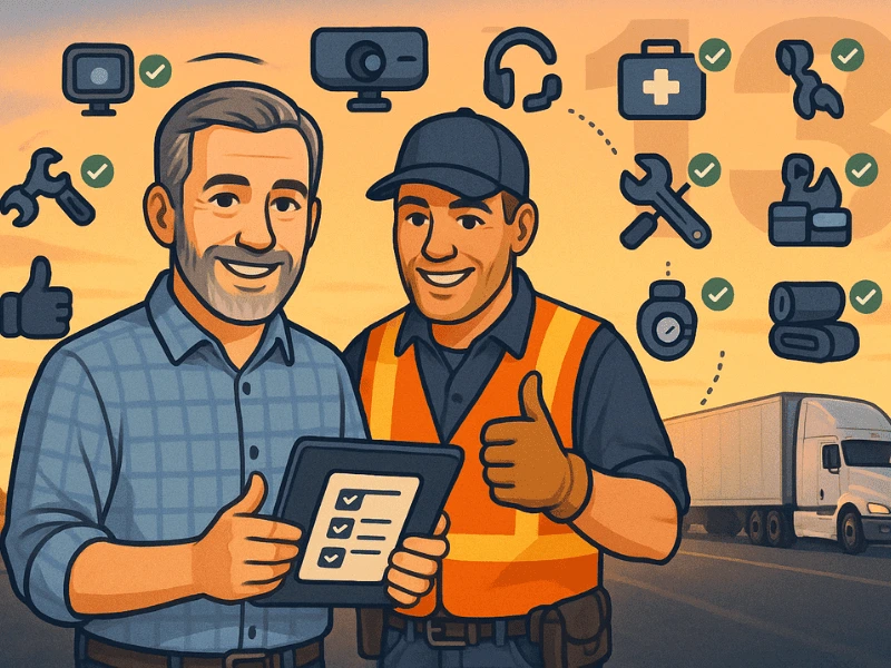 13 Truck Driver Essentials for the Road